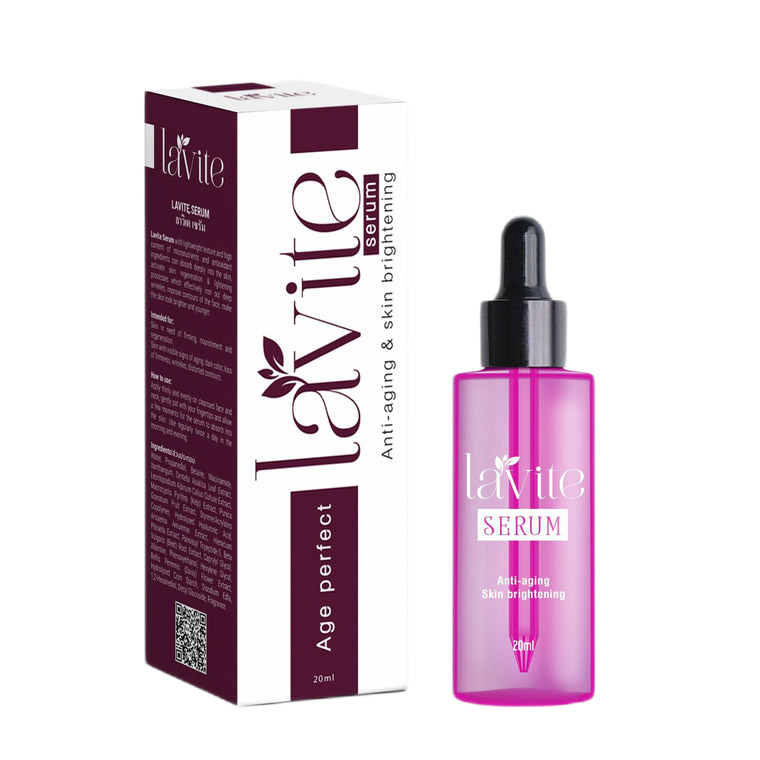 Serum Lavite ลดเลือนริ้วรอย คืนความสดชื่น และคงความยืดหยุ่นให้แก่ผิว